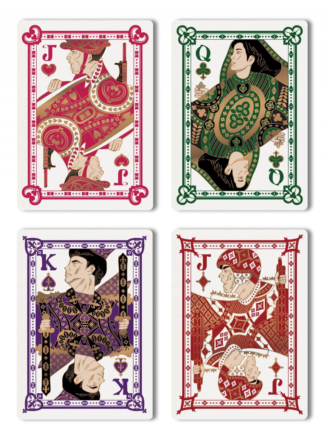 Graphic Artwork - 44A, playing Card - studio Lad