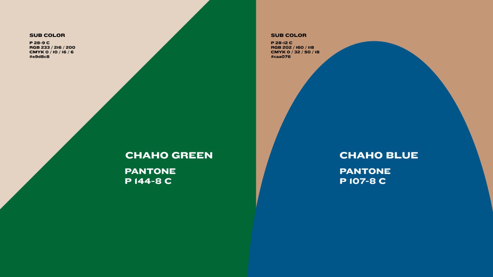 Branding - Chaho - studio Lad